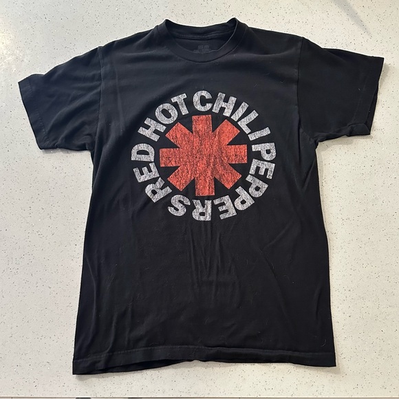 Tops | Rhcp Band Logo Merch Tee | Poshmark